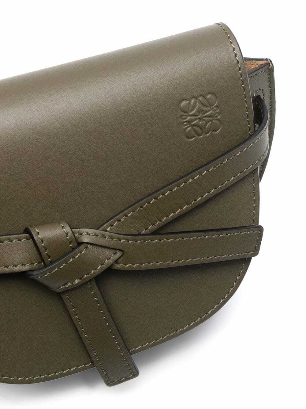 LOEWE - Gate Dual Mini Leather Crossbody Bag Loewe