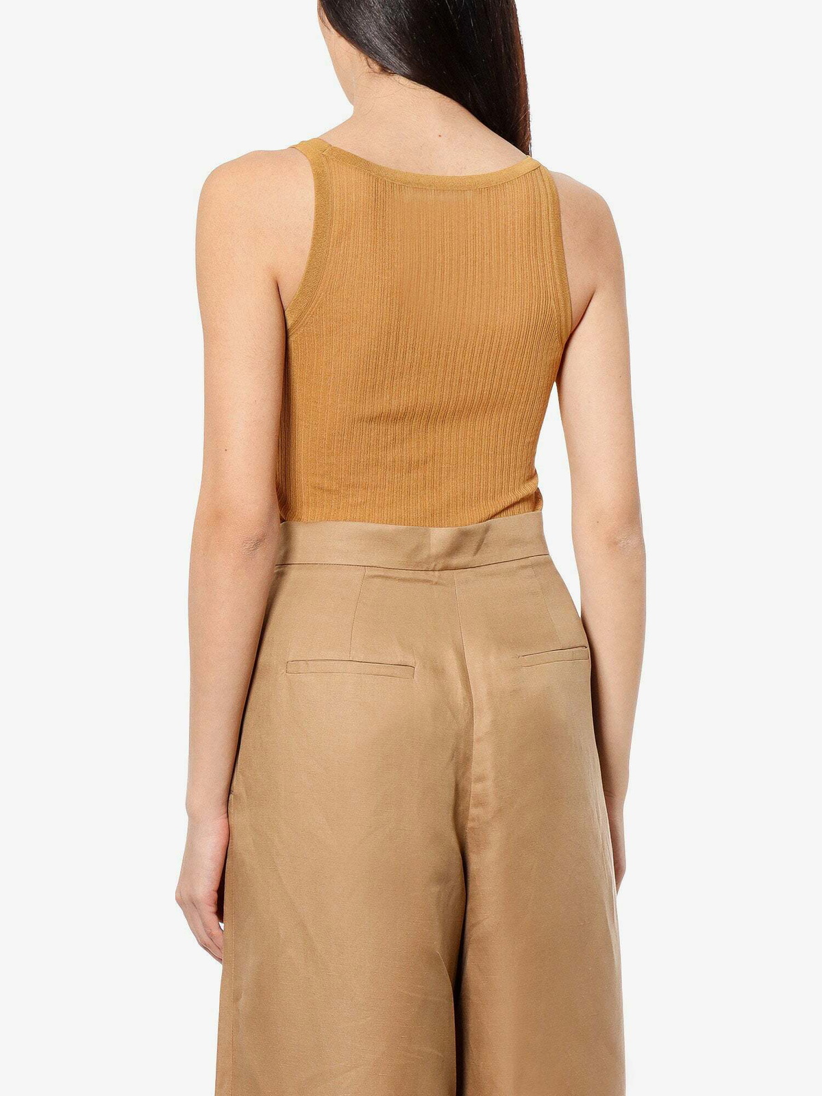 Max Mara Bastia Brown Womens Top Max Mara