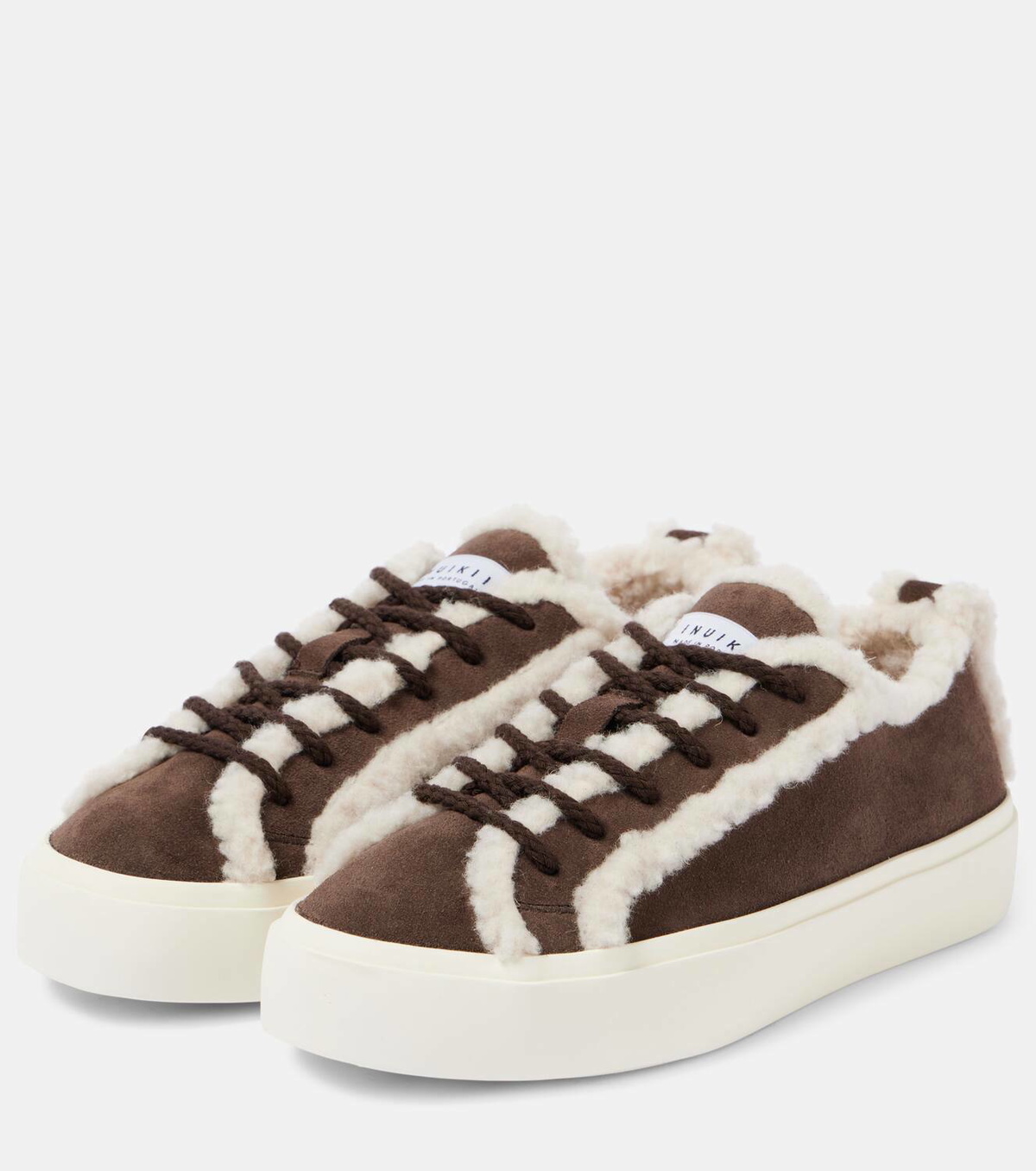 Inuikii Classic shearling-lined suede sneakers Inuikii
