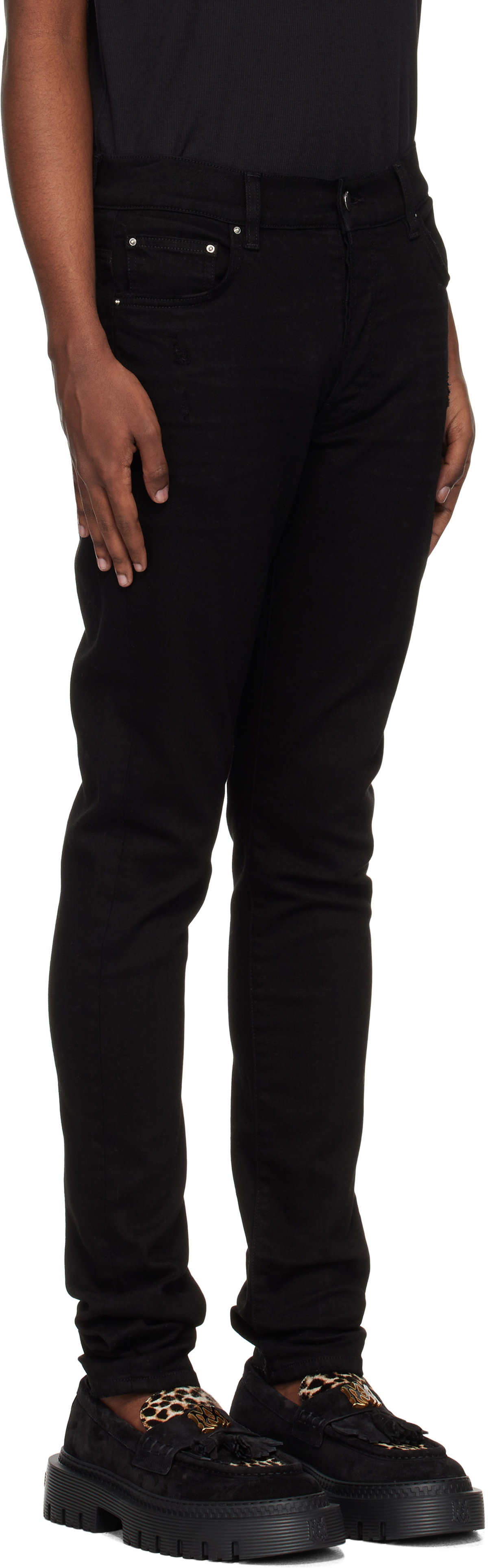 AMIRI Black Stack Jeans Amiri