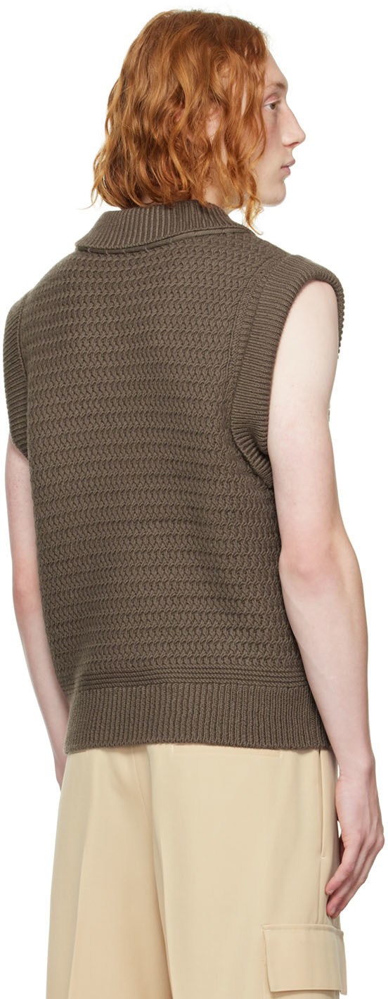 Craig Green Brown Drawstring Vest Craig Green