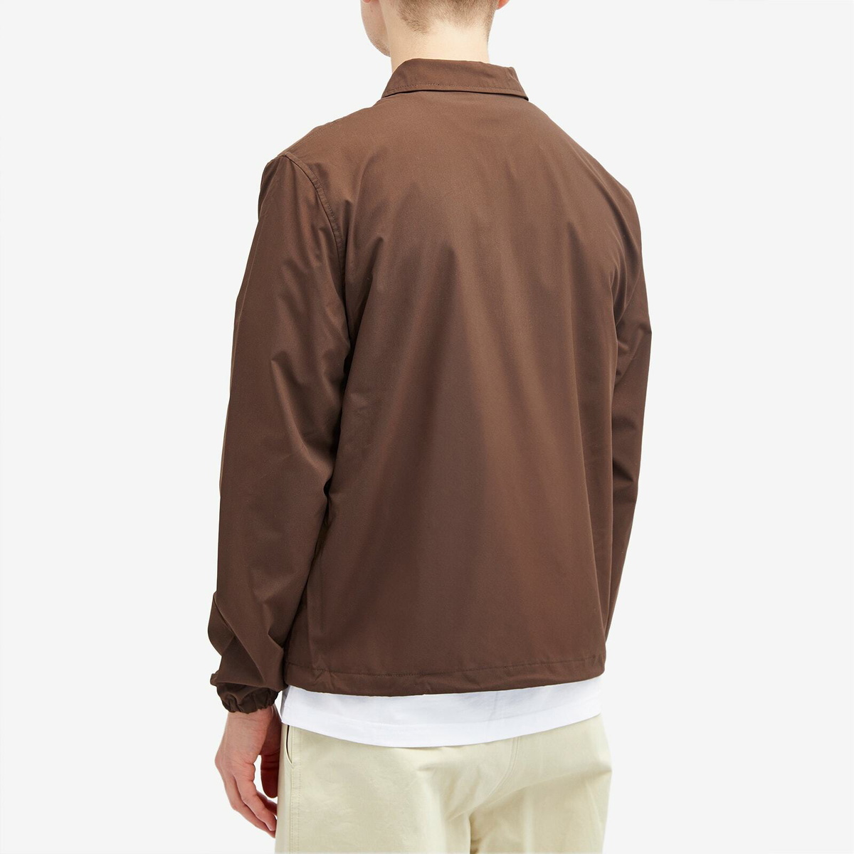 Dime Men's Cursive Coach Jacket in Espresso Dime