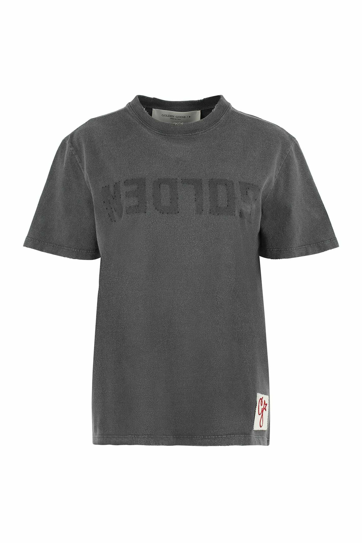 Golden Goose Logo Patched Regular T-shirt Golden Goose Deluxe Brand