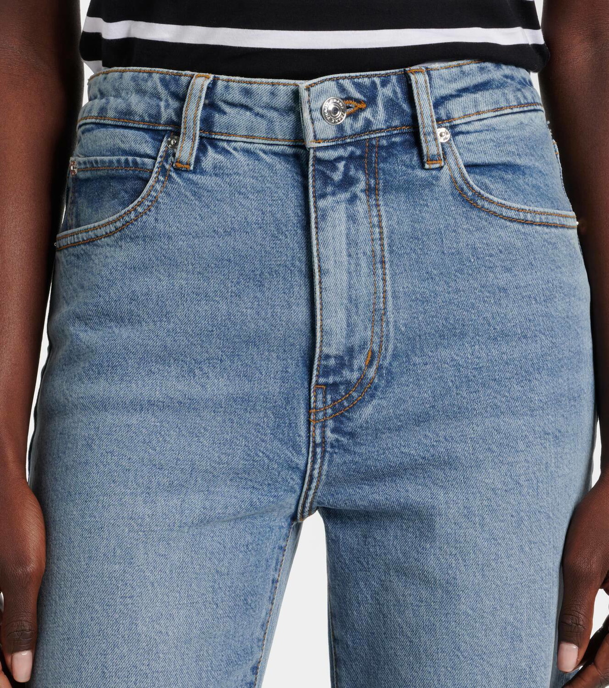 Frame Arrow high-rise flared jeans Frame Denim