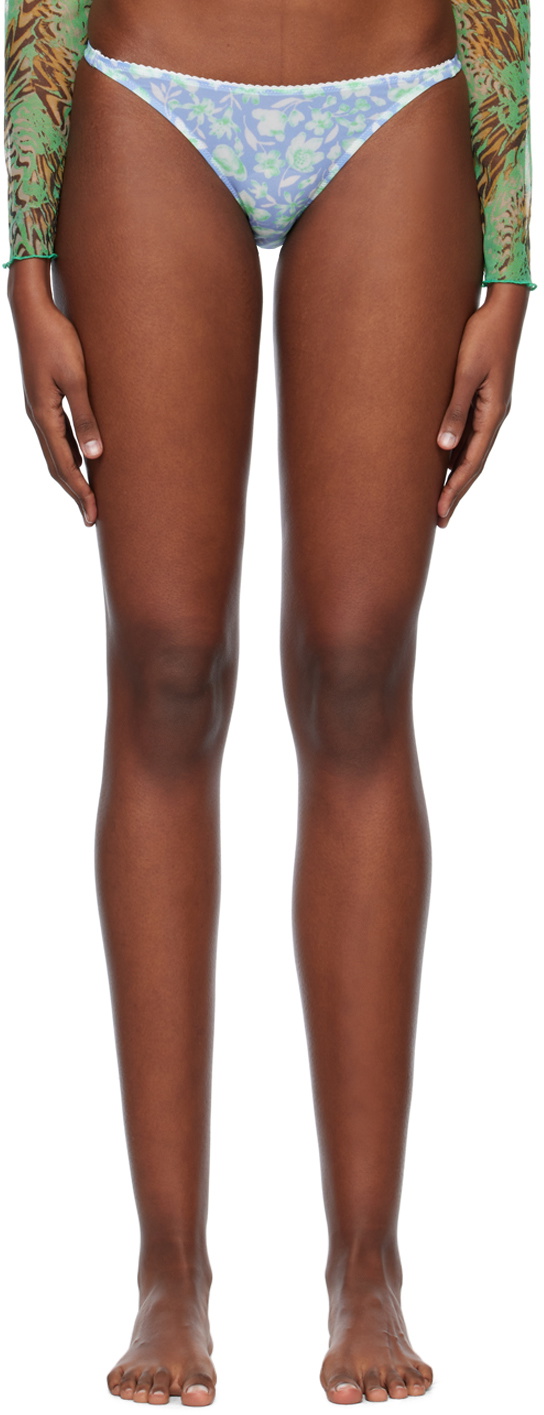 Fruity Booty SSENSE Exclusive Blue Vita Bikini Fruity Booty