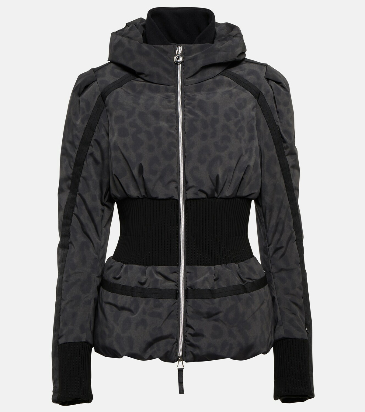 Jet Set Raffaella leopard-print ski jacket Jet Set