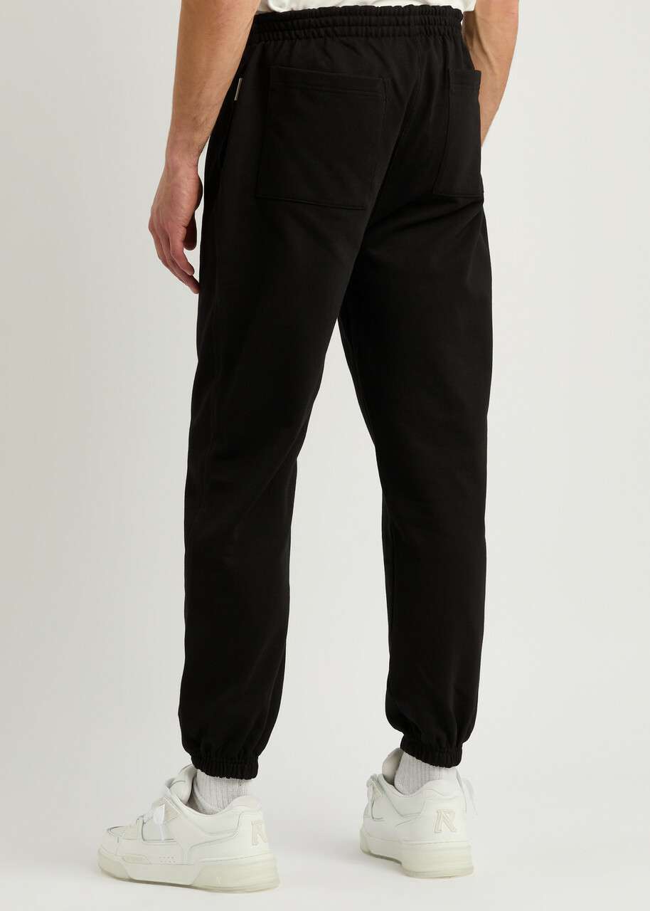 Represent Initial Cotton Sweatpants Black Represent