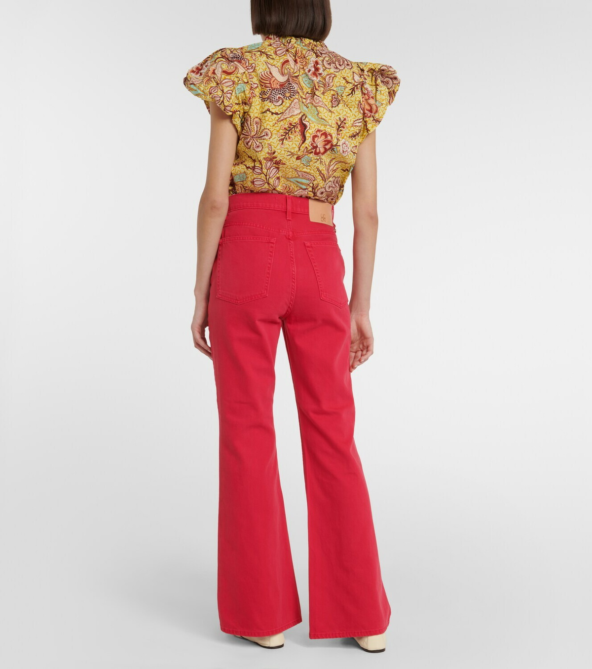 Ulla Johnson Lou high-rise flared jeans Ulla Johnson