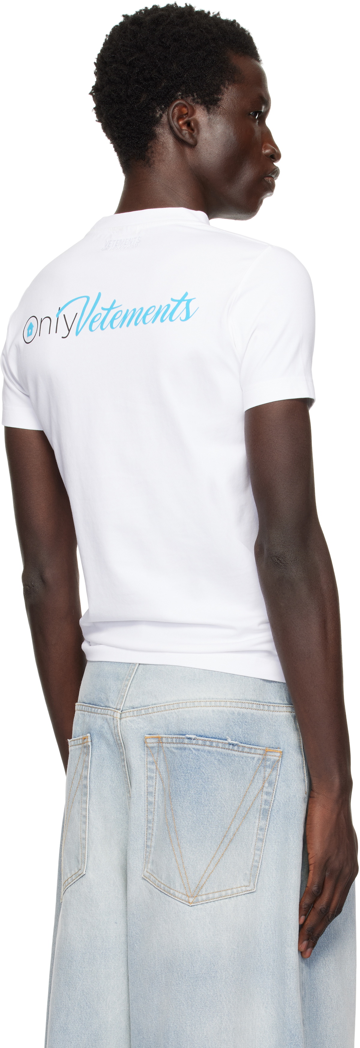 VETEMENTS White 'Only Vetements' T-shirt Vetements