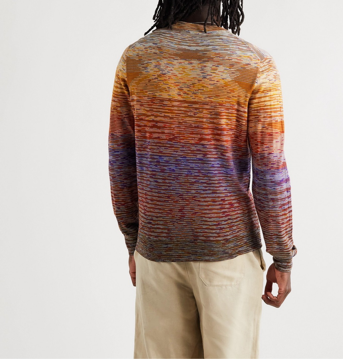 Missoni - Wool-Blend Sweater - Orange Missoni