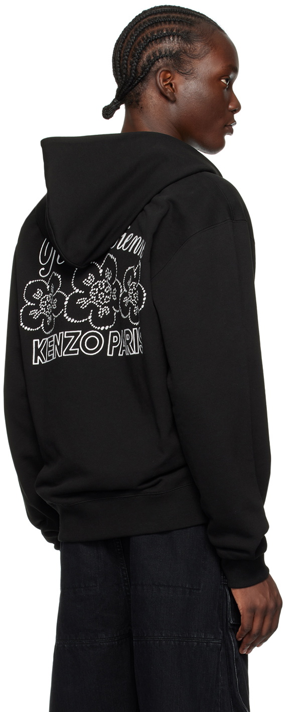 Kenzo Black Kenzo Paris Constellation Hoodie Kenzo