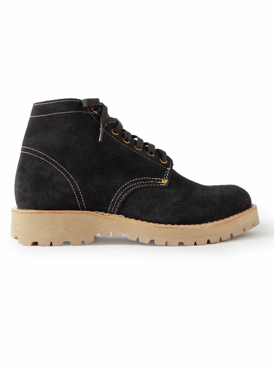 Visvim - Brigadier Folk Suede Boots - Black Visvim
