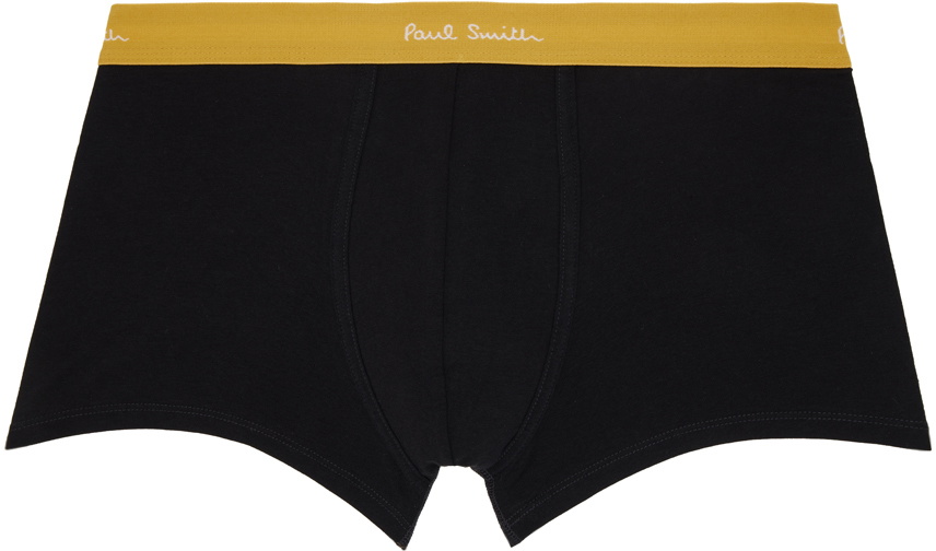 Paul Smith Three-Pack Black Contrast Boxer Briefs Paul Smith