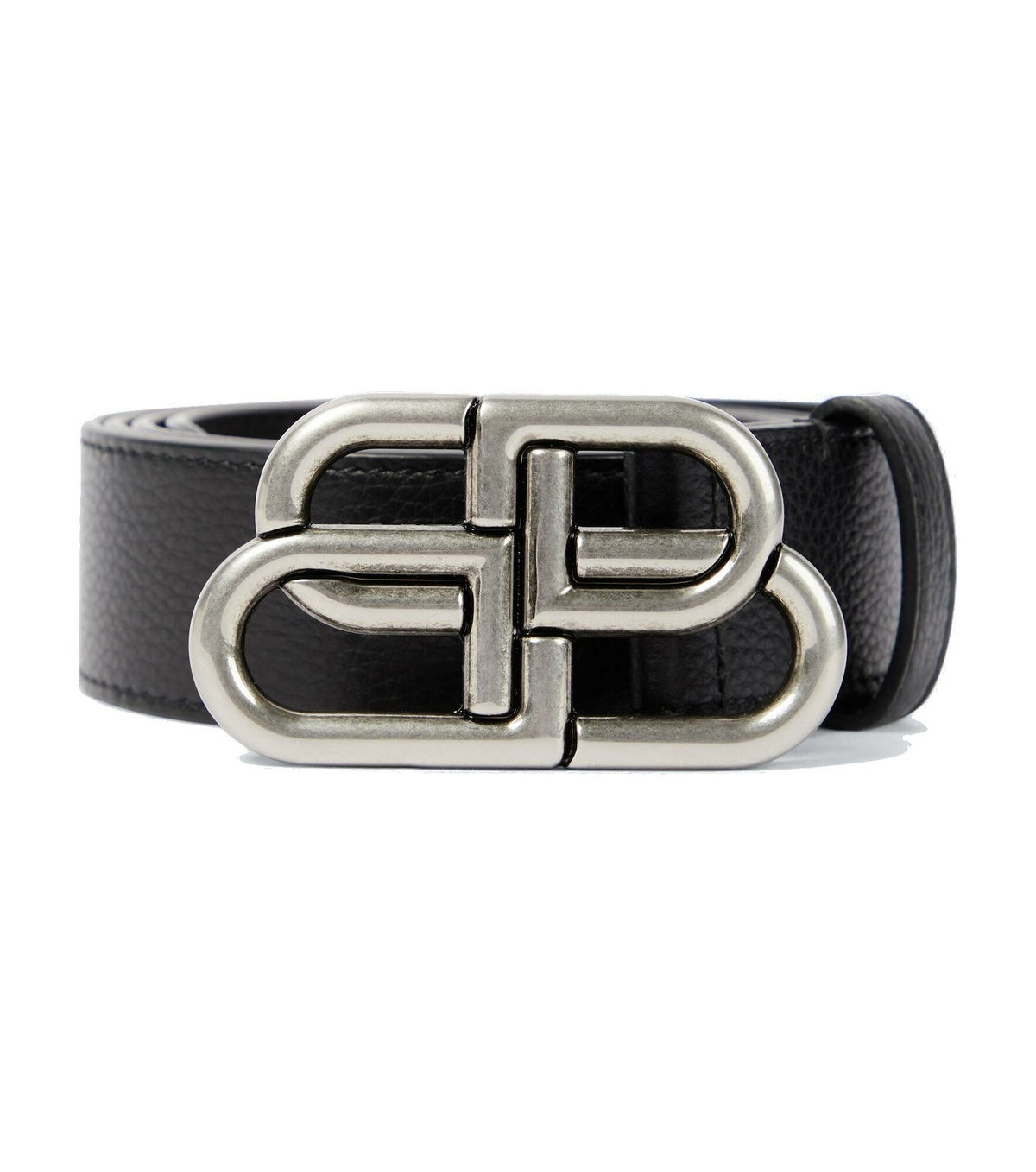 Balenciaga - BB Large leather belt Balenciaga