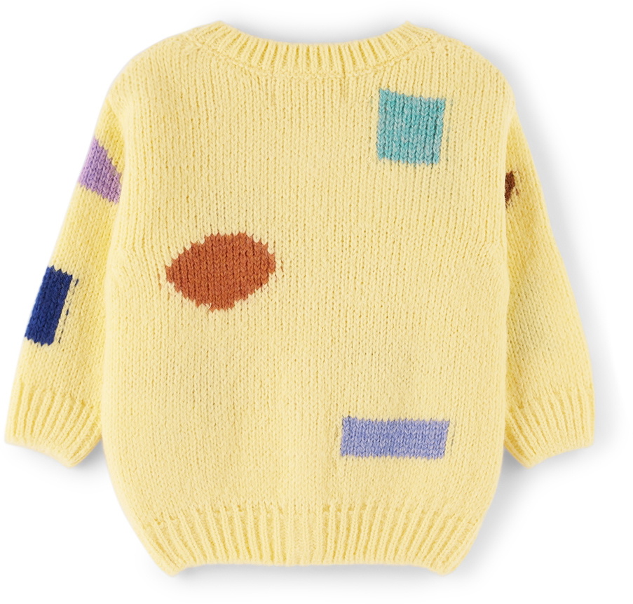 Bobo Choses Baby Yellow Color Play Cardigan Bobo Choses