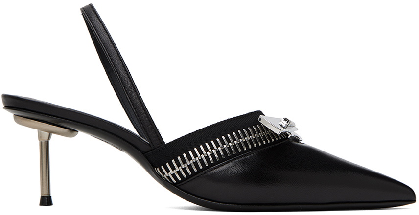 Coperni Black Zip Heels Coperni