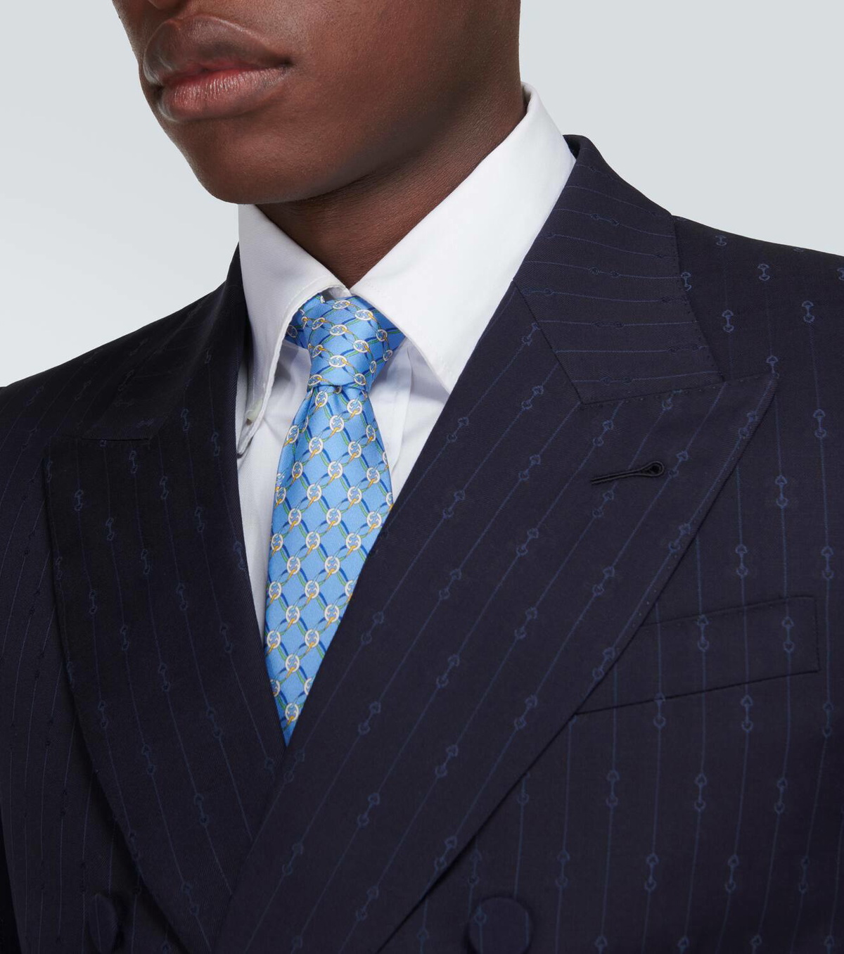 Gucci Interlocking G silk twill tie Gucci