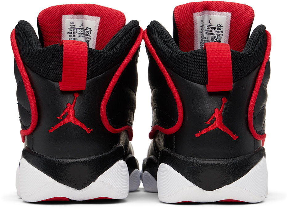 Nike Jordan Kids Black & Red Jordan Pro Strong Little Kids Sneakers ...
