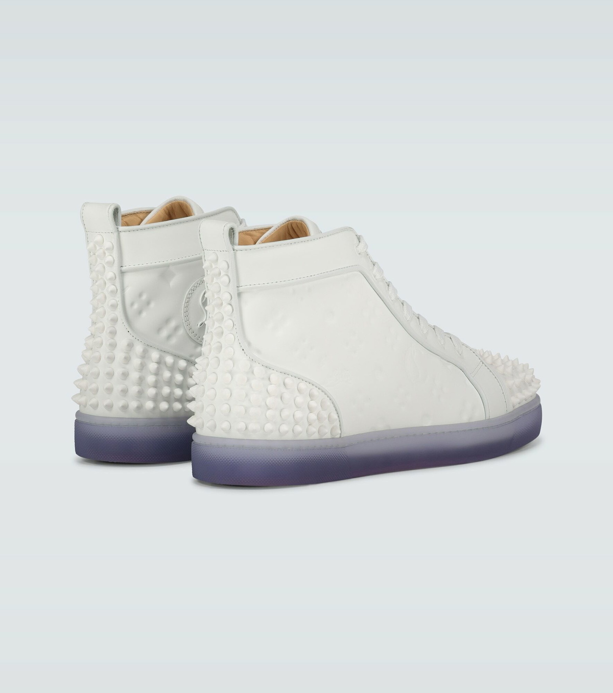 Christian Louboutin - Lou Spikes II leather sneakers Christian Louboutin
