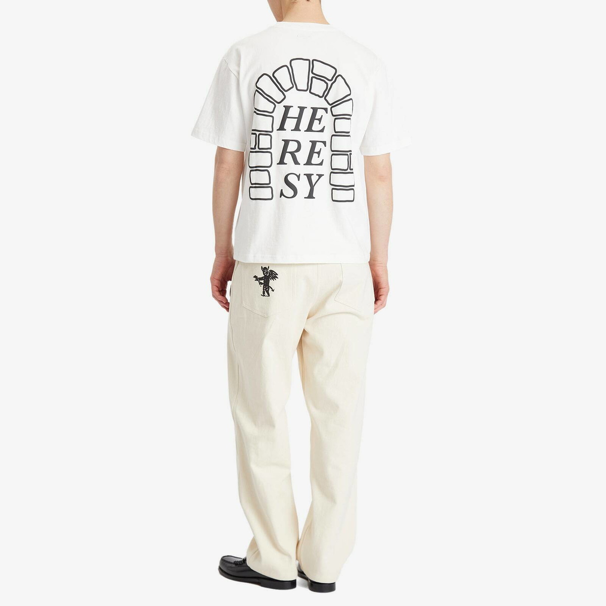 Heresy Men's Arch T-Shirt in Ecru Heresy