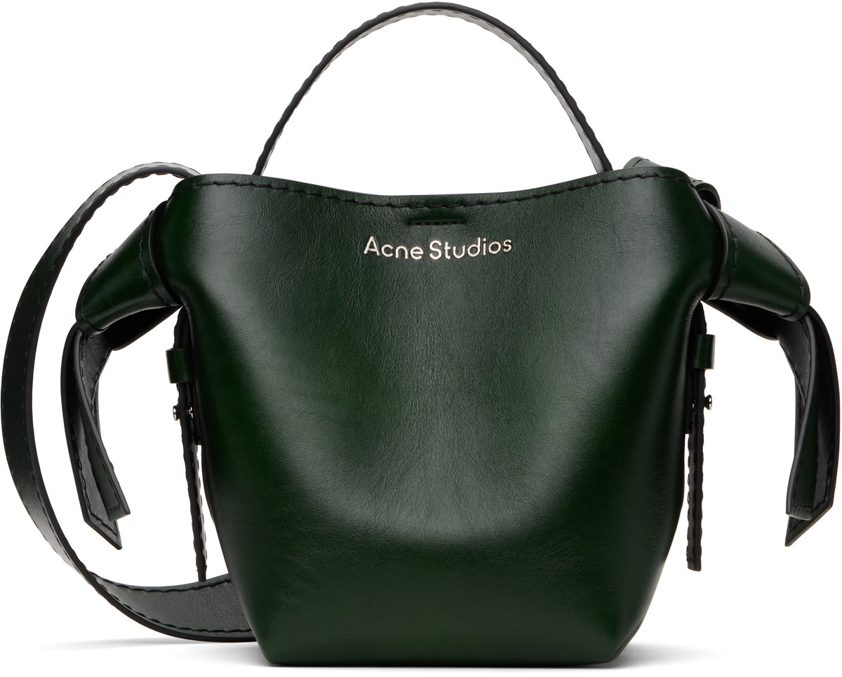 Acne Studios Green Musubi Mini Shoulder Bag Acne Studios