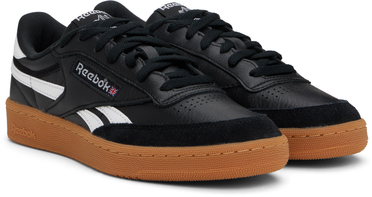 Reebok Classics Black & White Club C Revenge Vintage Sneakers Reebok ...