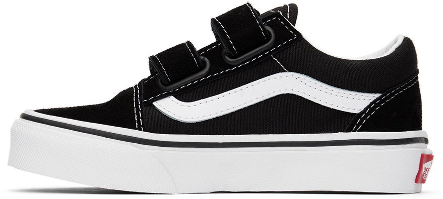 Vans Kids Black Old Skool V Little Kids Sneakers Vans