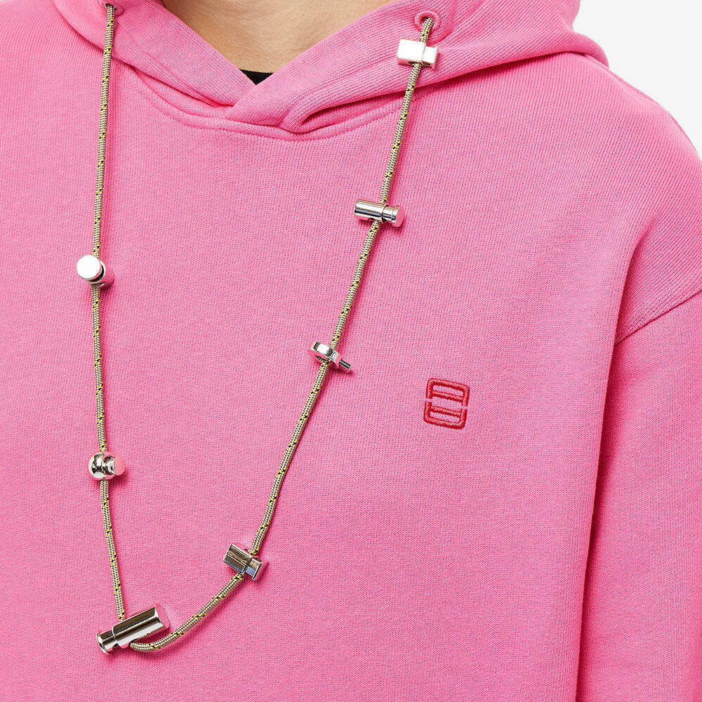 Ambush Women's Stoppers Necklace Hoody in Pink Ambush