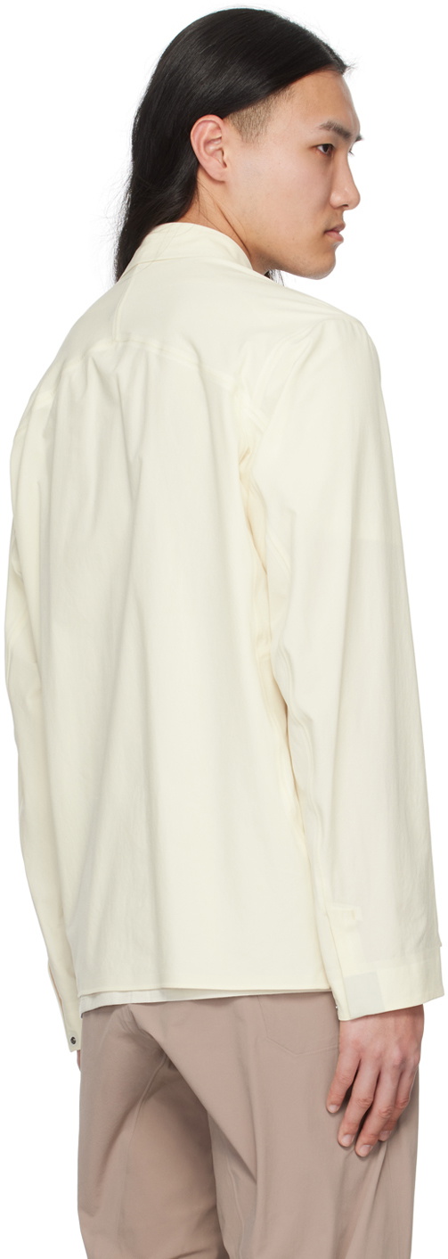 Veilance Beige Field Shirt Arc'teryx Veilance