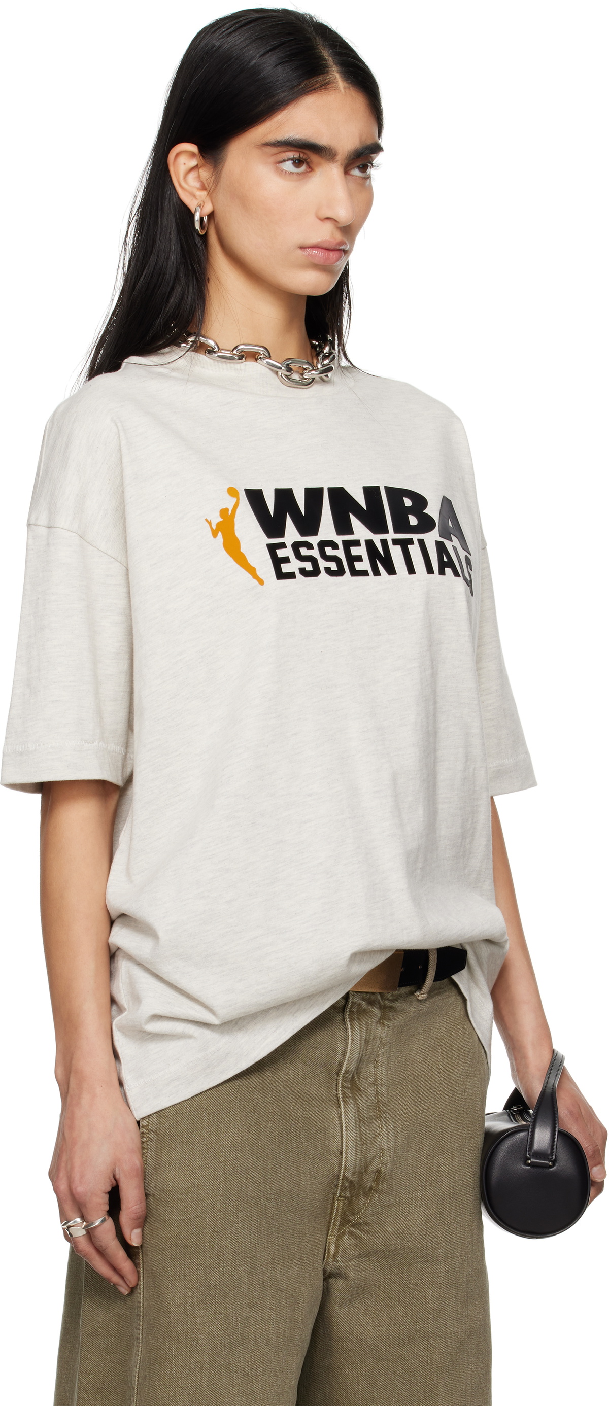 Fear of God ESSENTIALS Gray WNBA Short Sleeve T-shirt Fear Of God ...