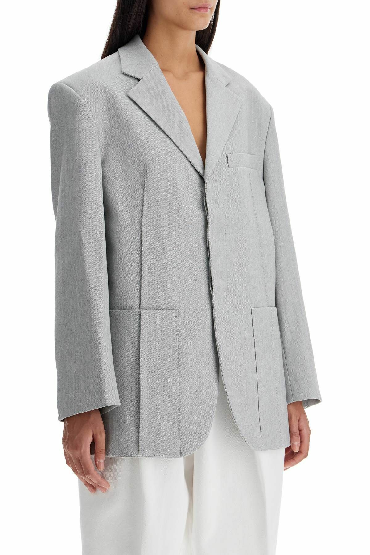 JACQUEMUS jacket 'the man's Grey Jacquemus
