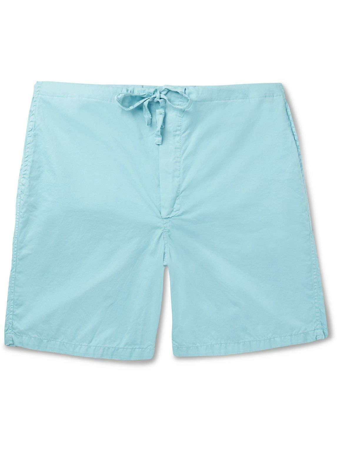 CLEVERLY LAUNDRY - Cotton Shorts - Blue Cleverly Laundry