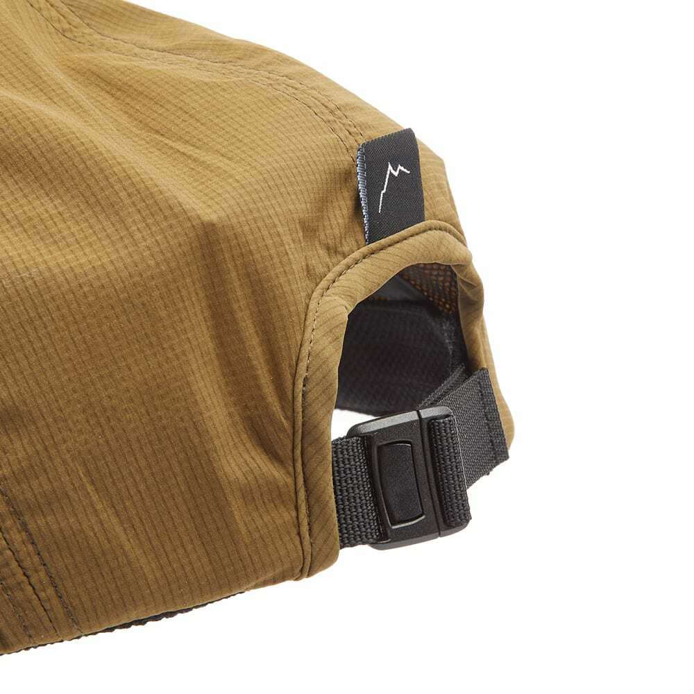 CAYL Men's Stretch Nylon 6 Panel Cap in Brown Khaki CAYL