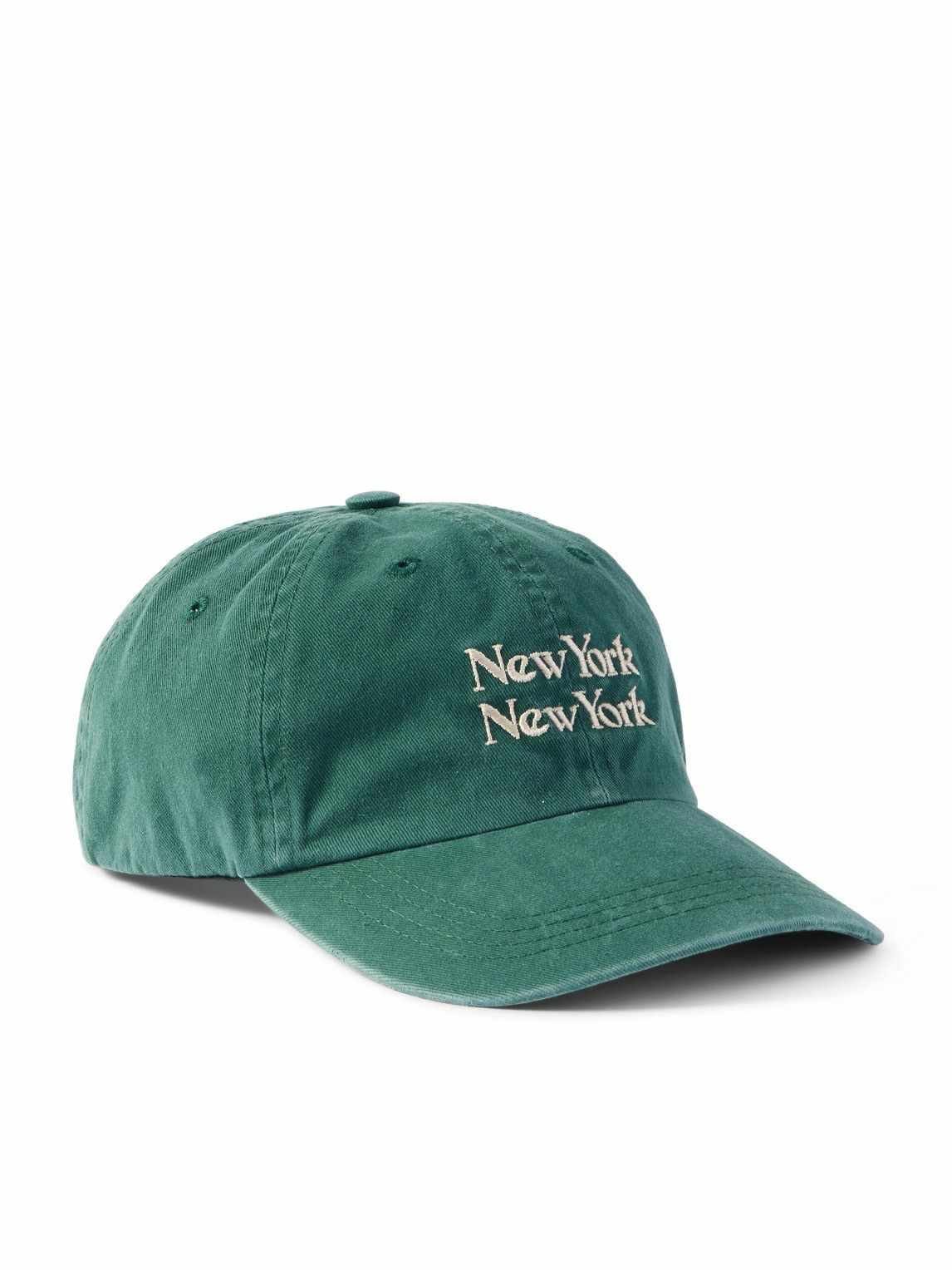 Corridor - New York Embroidered Cotton-Twill Baseball Cap Corridor