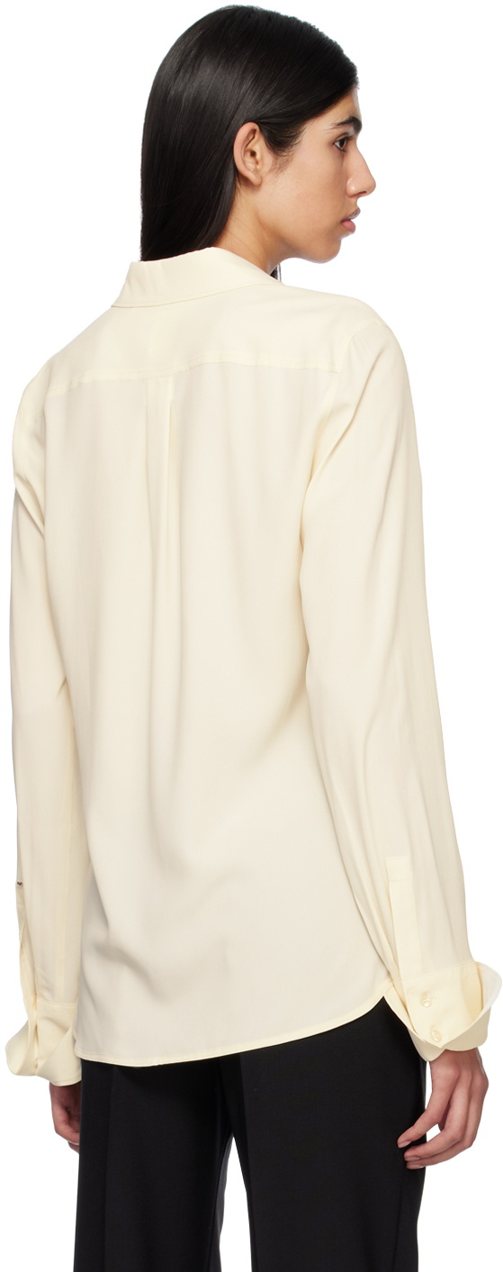 Sportmax Beige Button-Up Shirt Sportmax