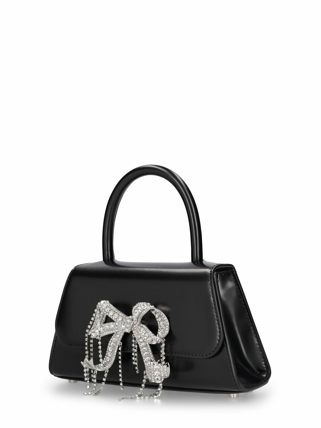 SELF-PORTRAIT - Mini Leather Bow Bag Self-Portrait
