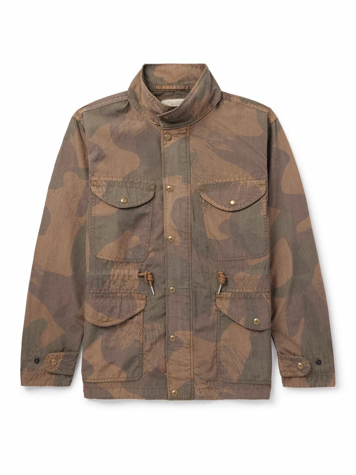 RRL - Riley Camouflage-Print Canvas Jacket - Brown RRL