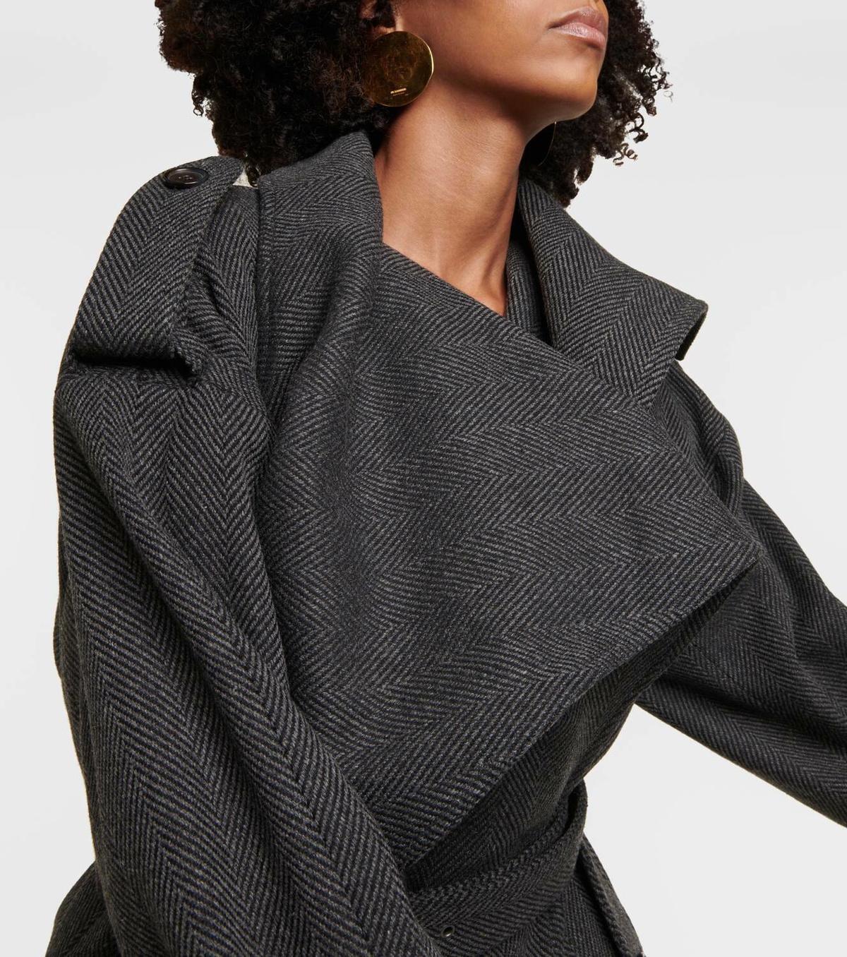 Acne Studios Wool-blend coat Acne Studios