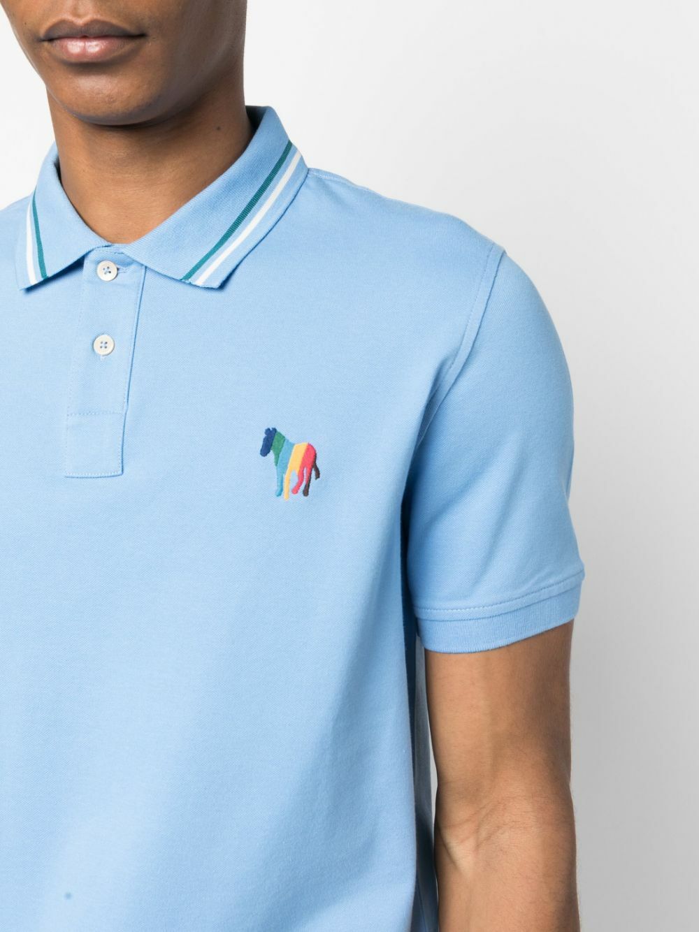 PS PAUL SMITH - Logo Cotton Polo Shirt PS by Paul Smith
