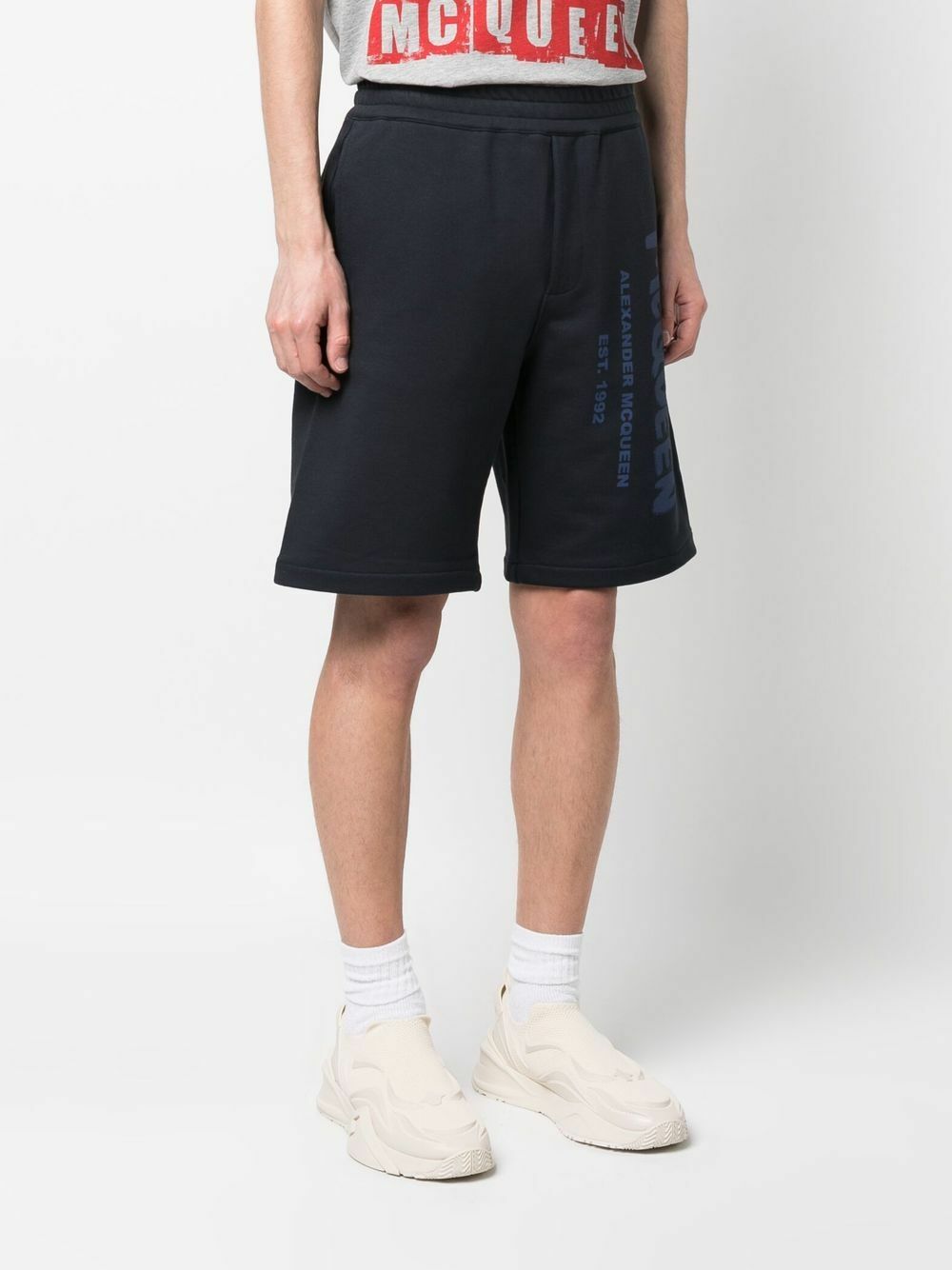 ALEXANDER MCQUEEN - Graffiti Bermudas Alexander McQueen