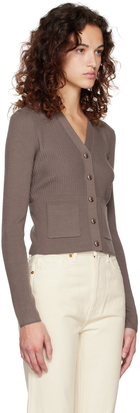 Joseph Brown Button Cardigan Joseph