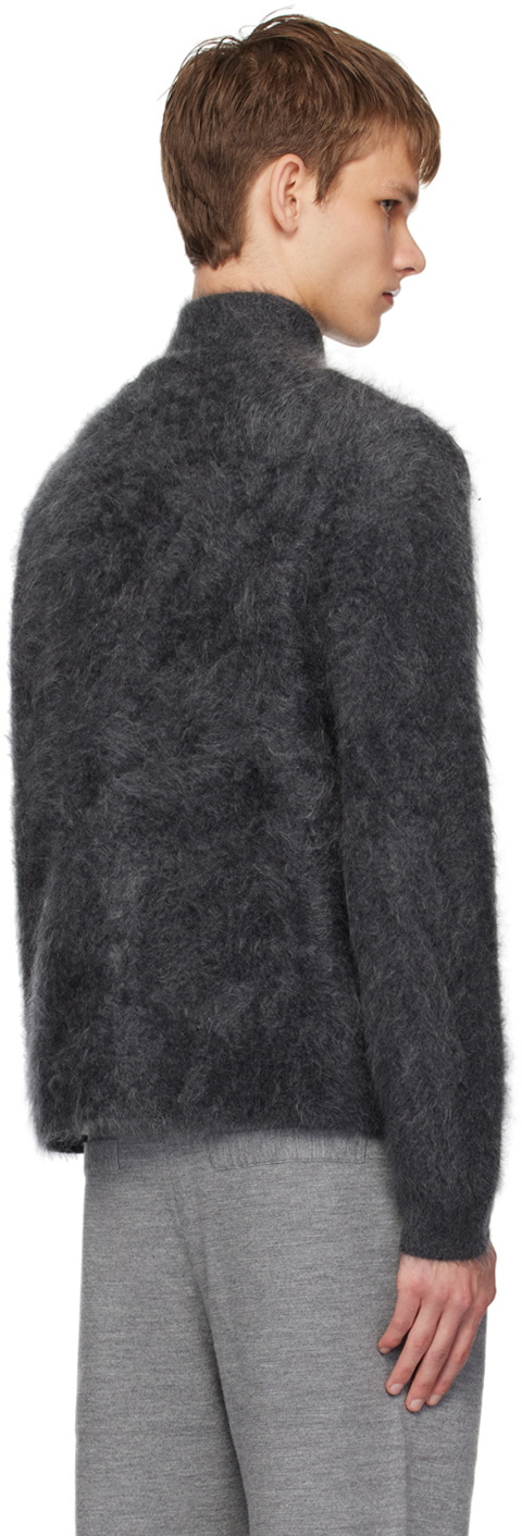 Solid Homme Gray Zip Jacket Solid Homme