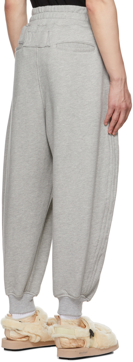 Sebastien Ami. Gray Pleated Lounge Pants