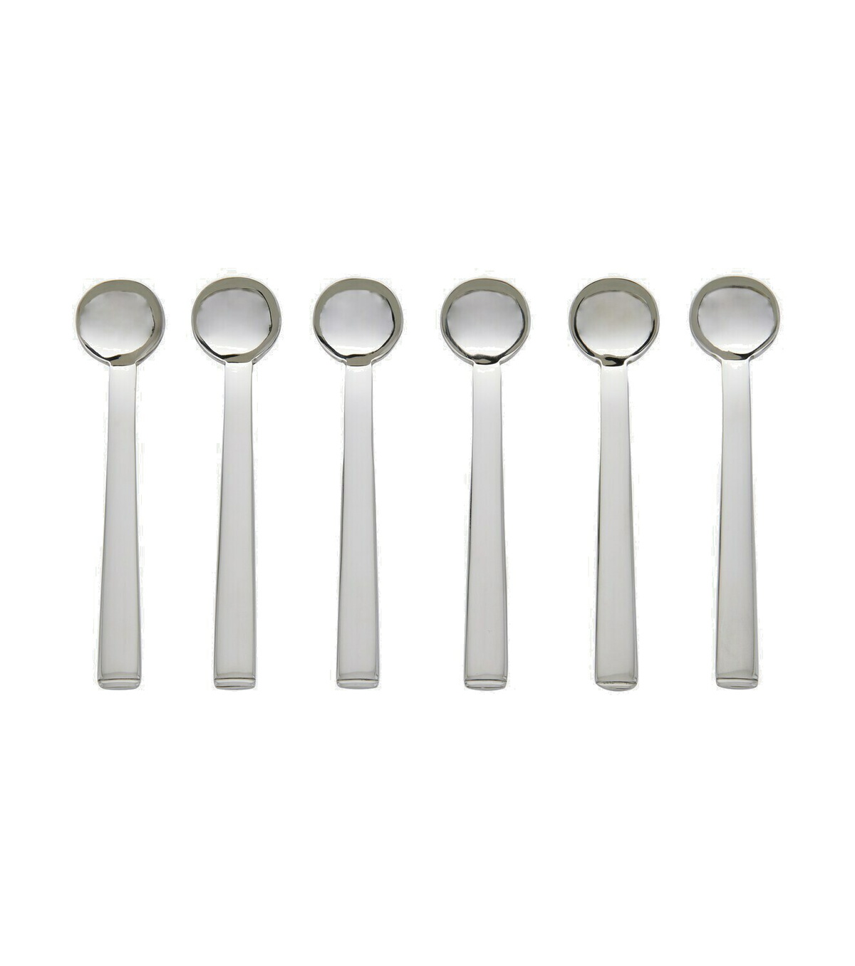 Alessi - Rundes Modell set of 6 mocha spoons Alessi