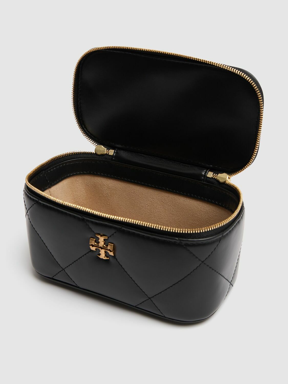 TORY BURCH Kira Charm Diamond Quilt Vanity Case Tory Burch