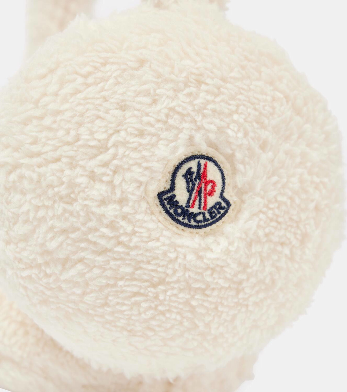 Moncler Logo teddy earmuffs Moncler