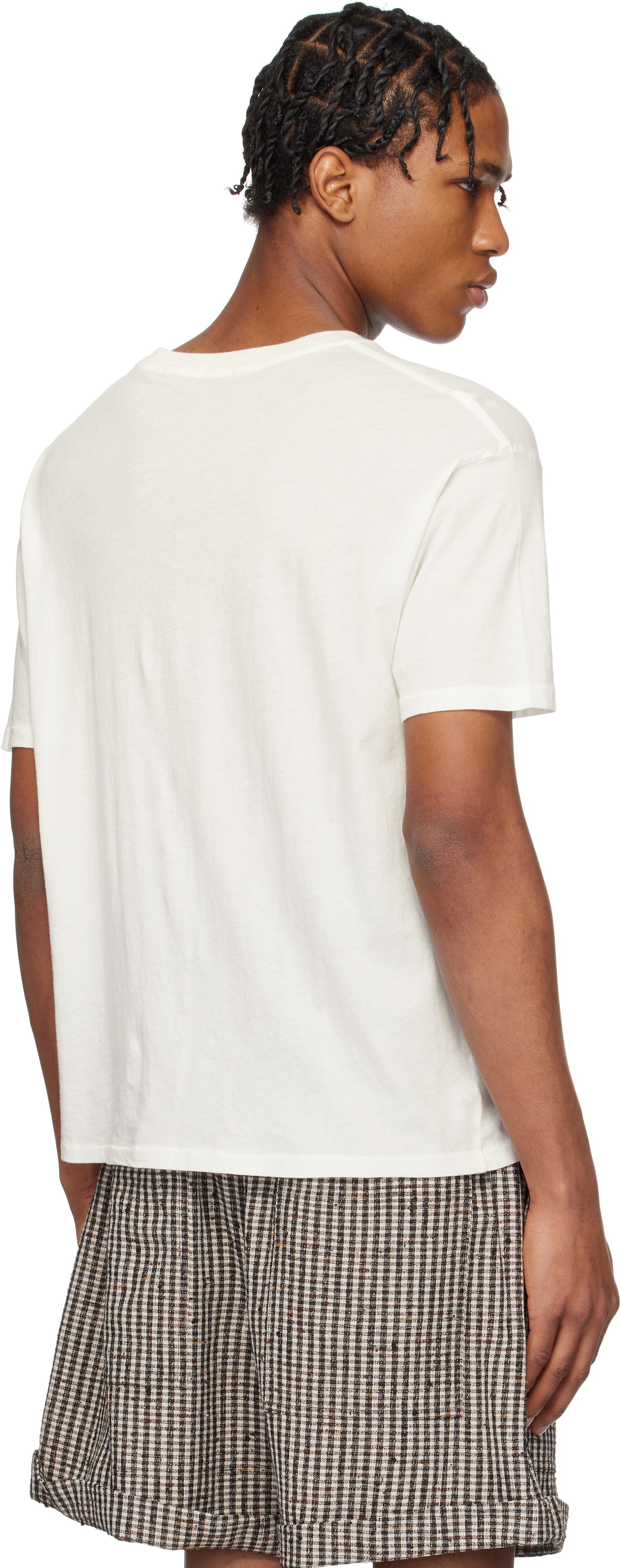 Bode White Crest Boxy T-shirt Bode