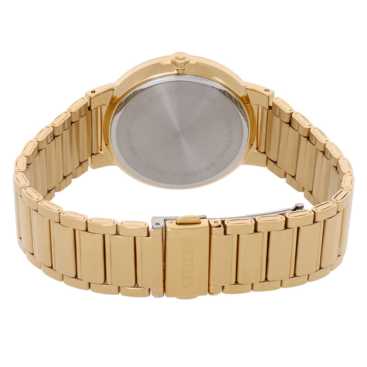 Citizen Quartz Crystal Champagne Dial Mens Watch BI5012-53Q Citizen