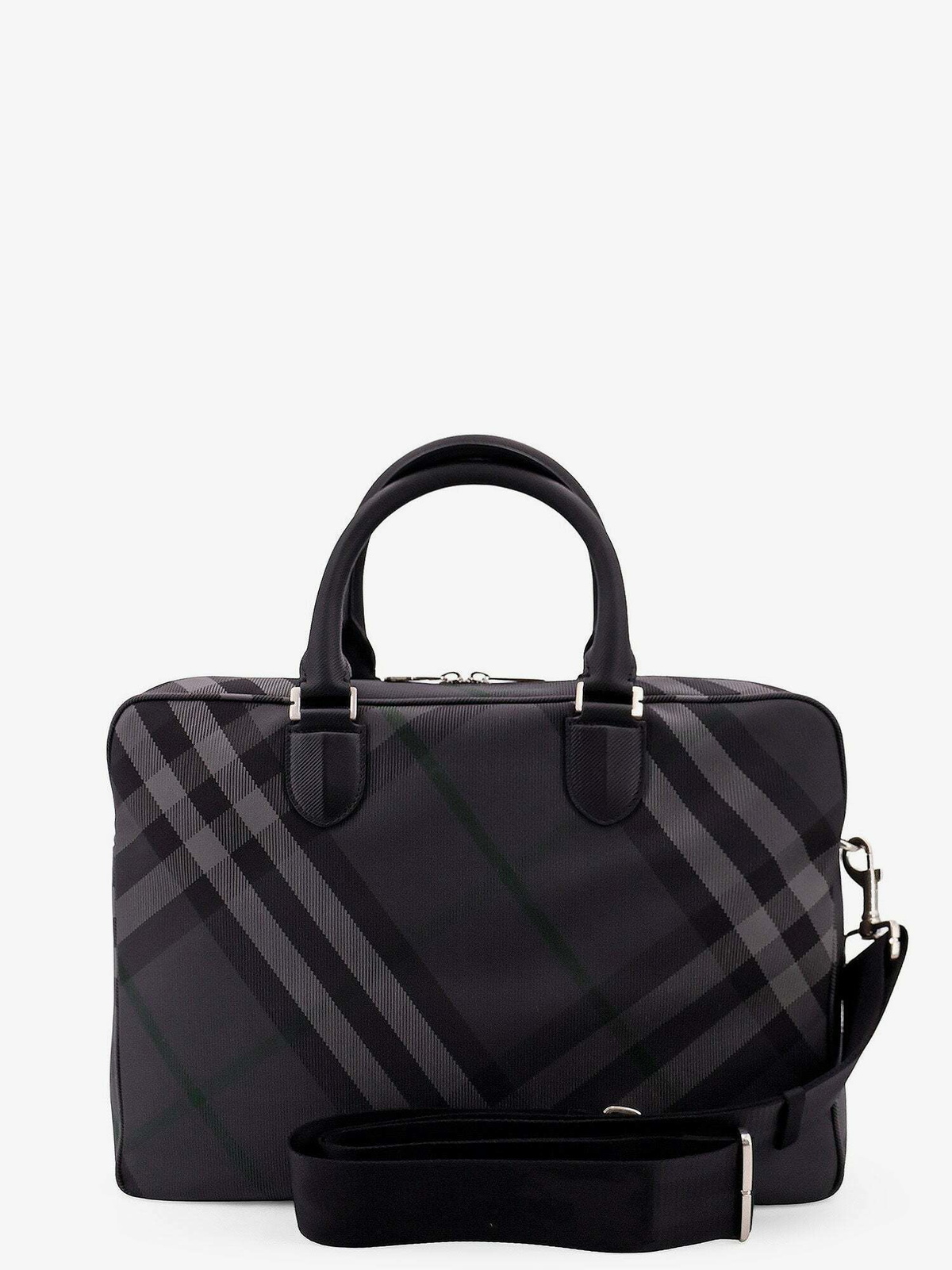 Burberry Heritage Briefcase Grey Mens Briefcase Burberry
