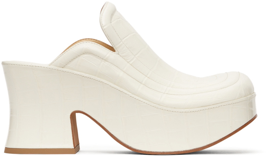 Bottega Veneta Croc Wedge Heels Bottega Veneta